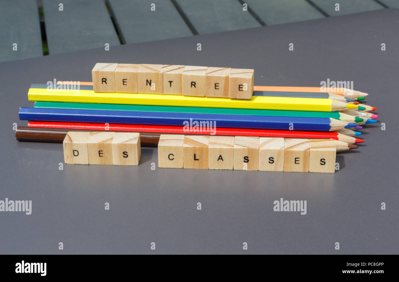 School Drawing Language High Resolution Stock Photography and Images ...