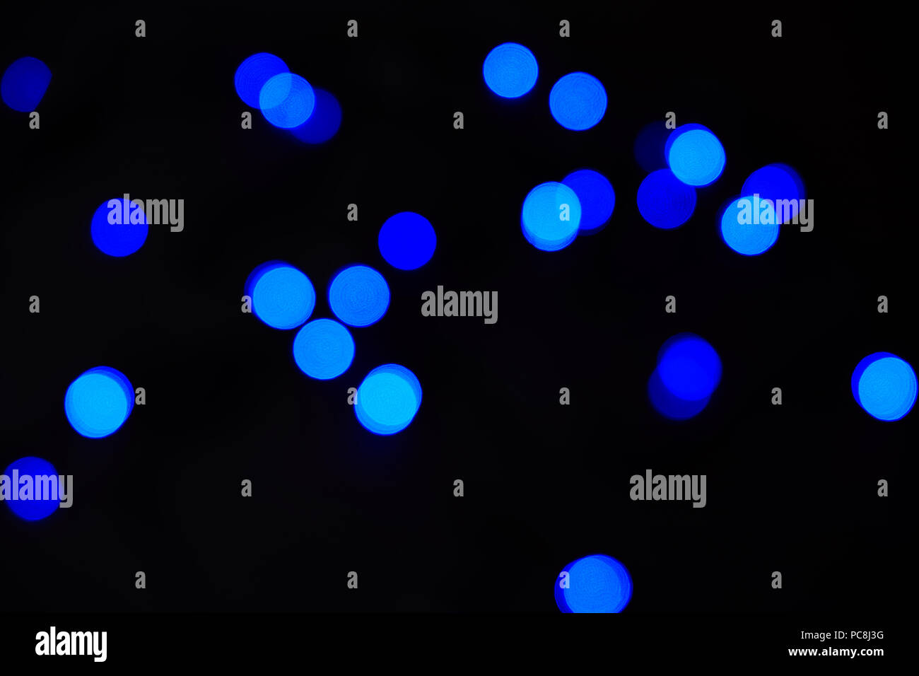 abstract blue bokeh on dark texture Stock Photo - Alamy