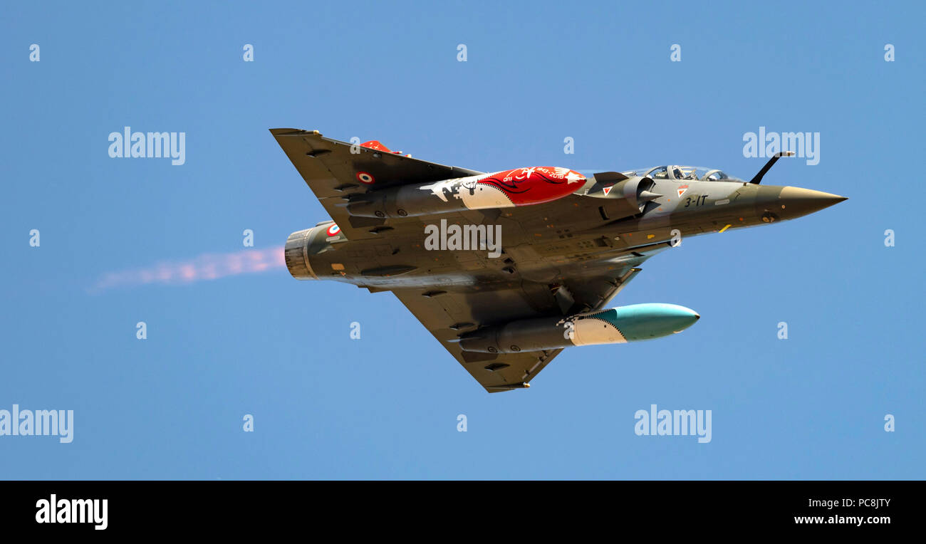 Dassault Mirage 2000D, Couteau Delta, French Air Force Stock Photo - Alamy