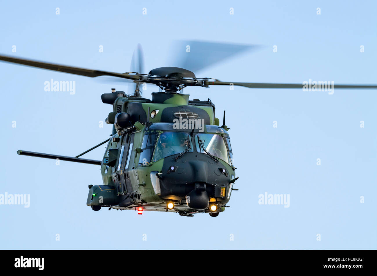 NH90 TTH Helicopter, Finnish Army Stock Photo - Alamy