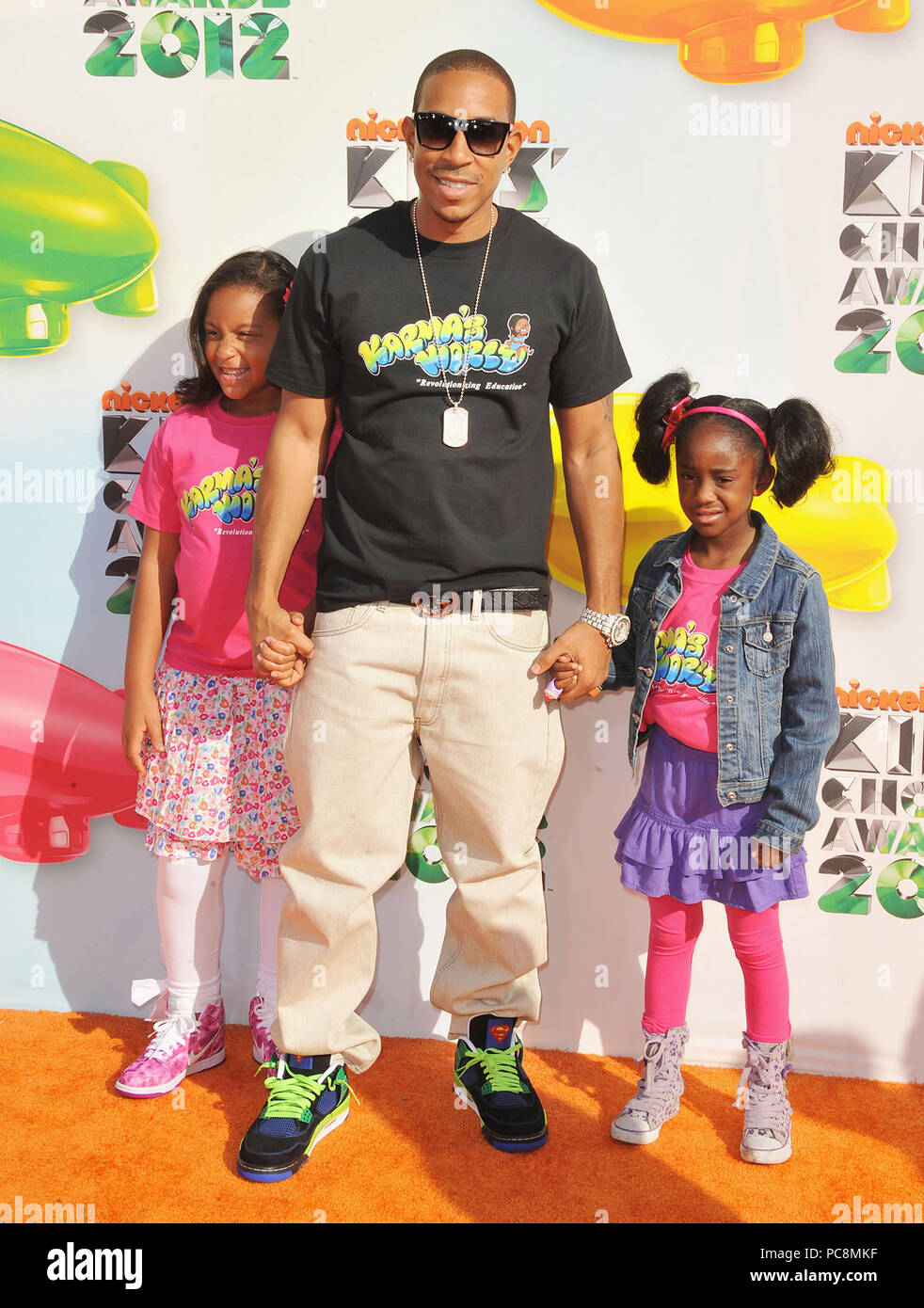 Chris Ludacris Bridges at the 25th Ann.NickelOdeon Kid Choice's Awards ...