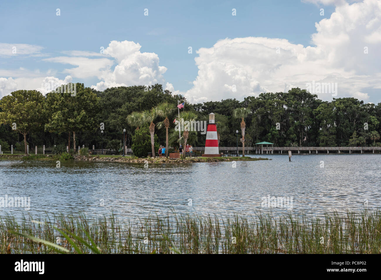 Mount Dora Florida, USA Lighthouse Stock Photo - Alamy