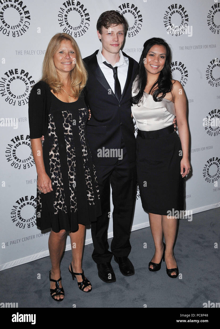 Nick Eversman, wife Emilie and mom at The Missing - Paley Center ...