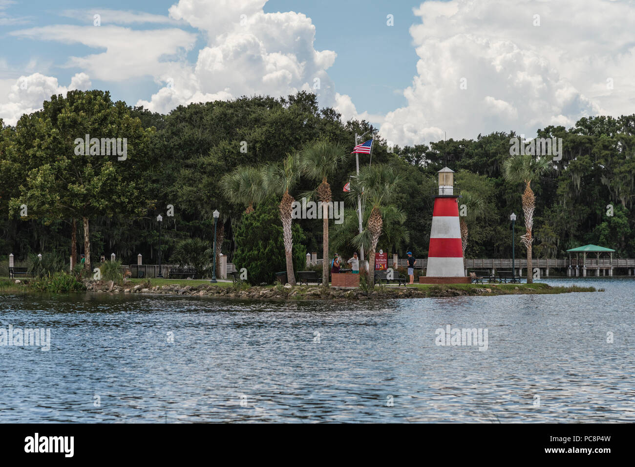 Mount Dora Florida, USA Lighthouse Stock Photo - Alamy