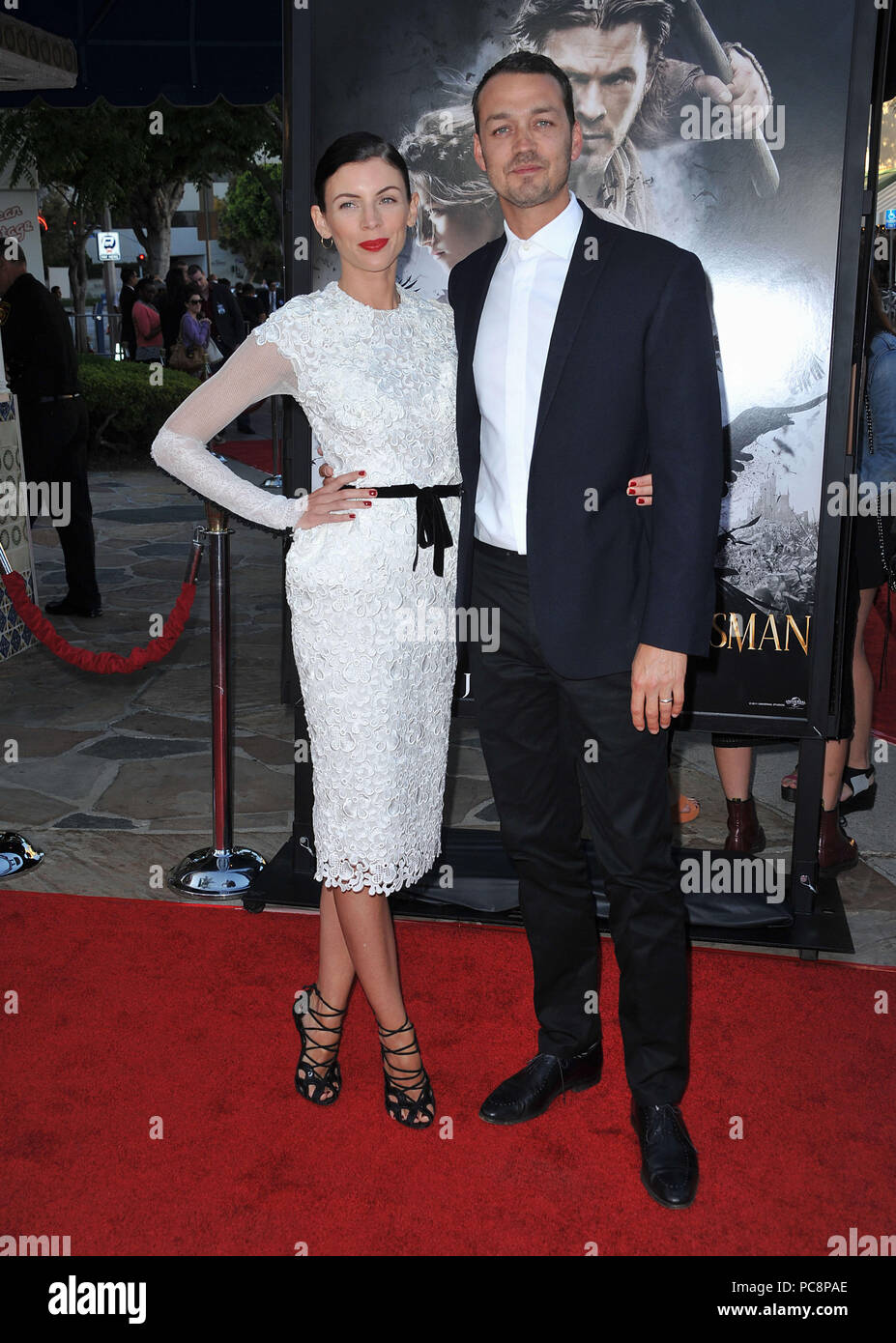Rupert Sanders, Liberty Ross at the Industry Screening of SnowWhite and ...