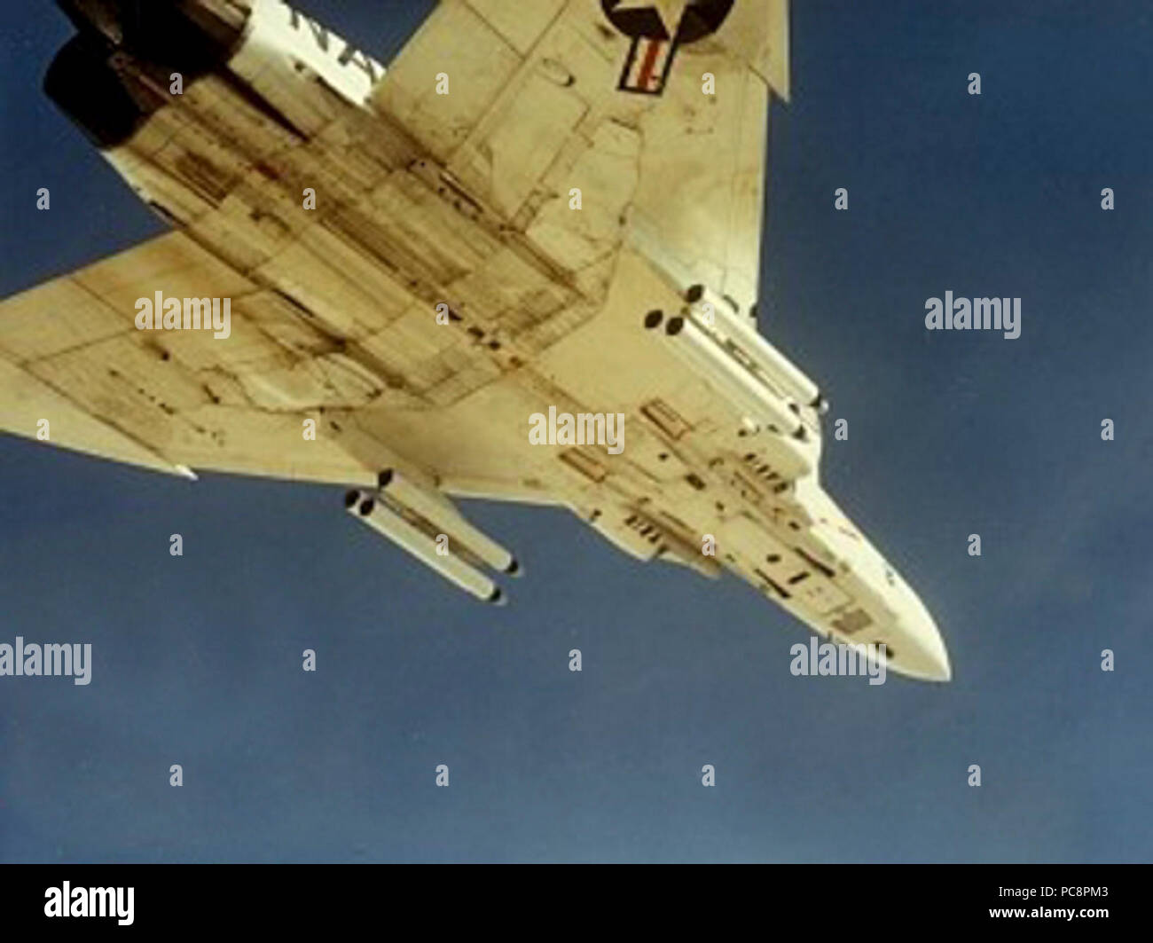 Agile flight test on F-4 Stock Photo - Alamy