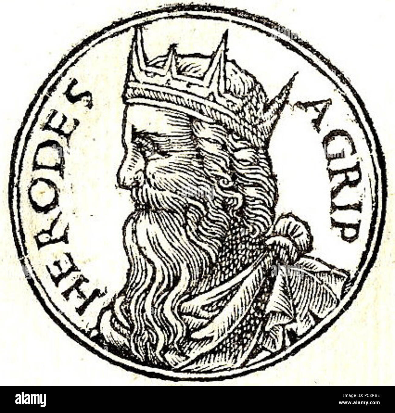 Agrippa I-Herod agrippa Stock Photo - Alamy
