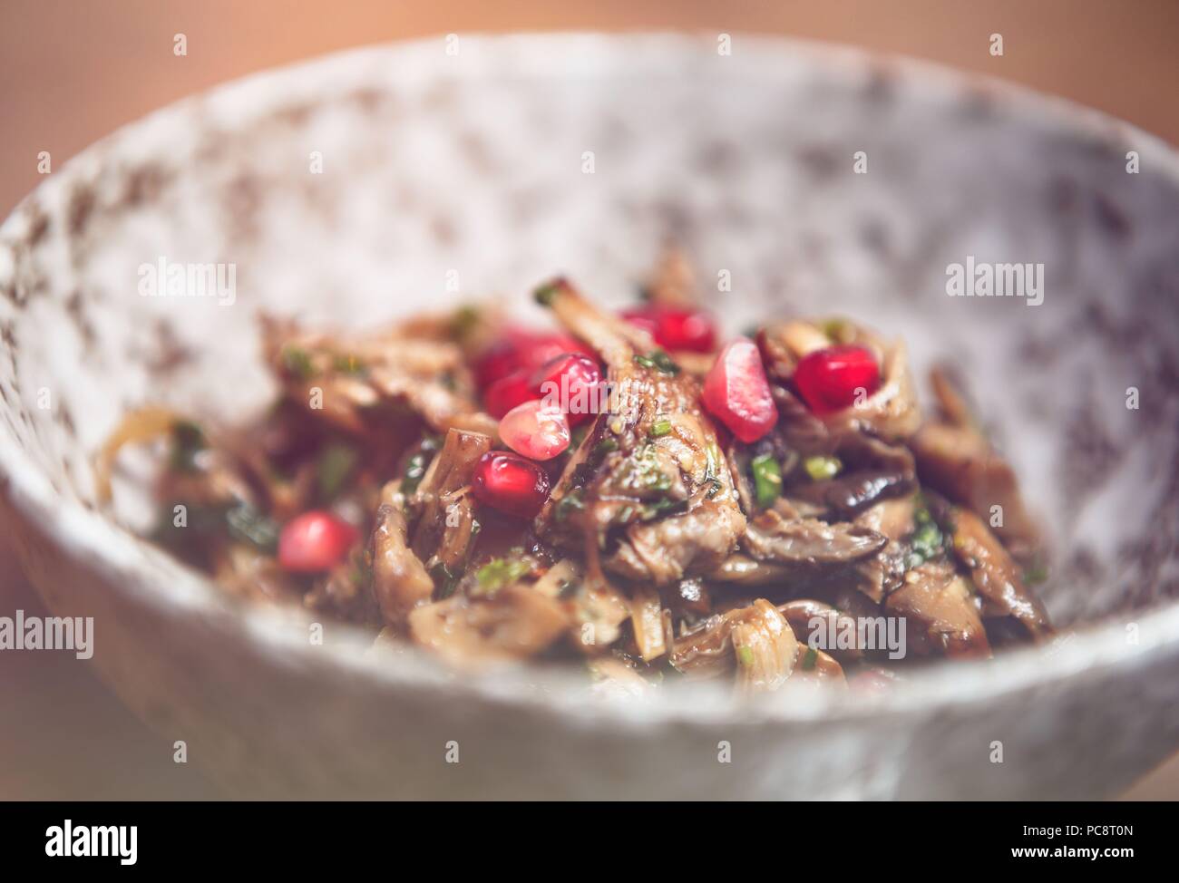 Traditional Georgian restaurant food. Gourmet Caucasian menu in cafe ...