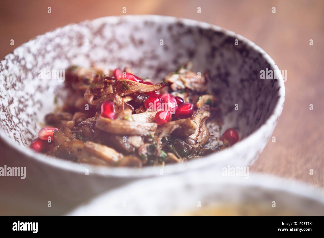 Traditional Georgian restaurant food. Gourmet Caucasian menu in cafe ...