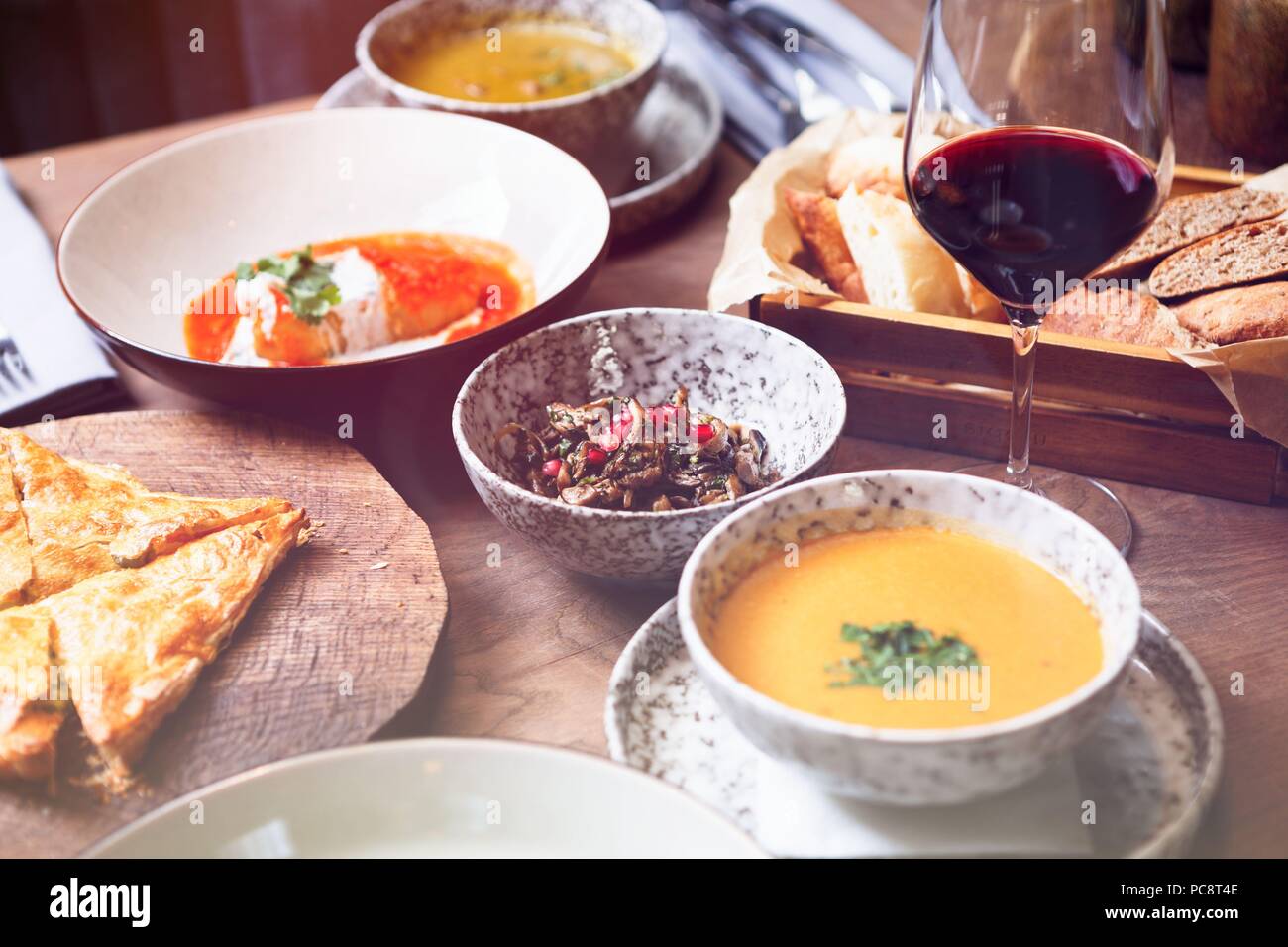 Traditional Georgian restaurant food menu for dinner.Enjoy exotic dish ...