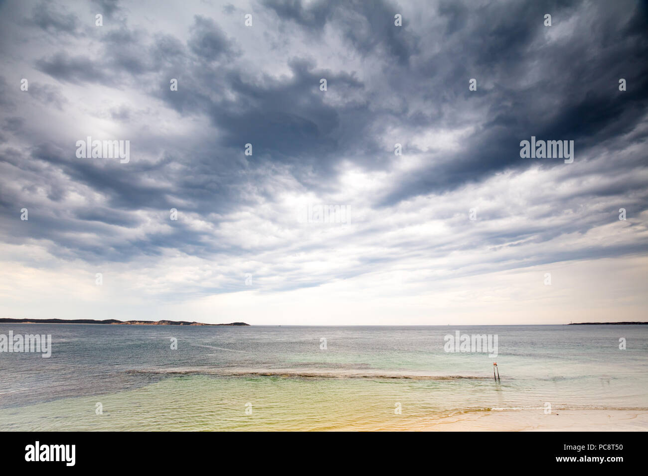Summer Storm over Point Nepean Stock Photo - Alamy