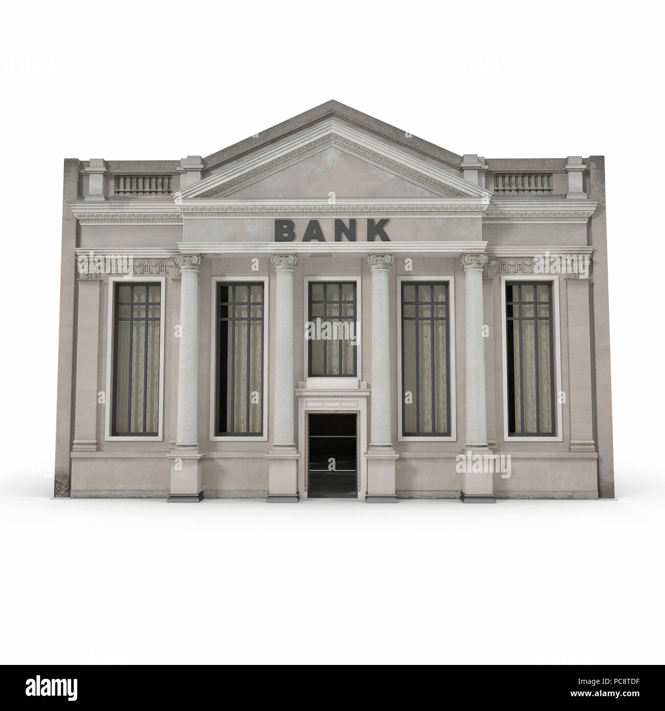 Pillars architecture facade building Cut Out Stock Images & Pictures ...