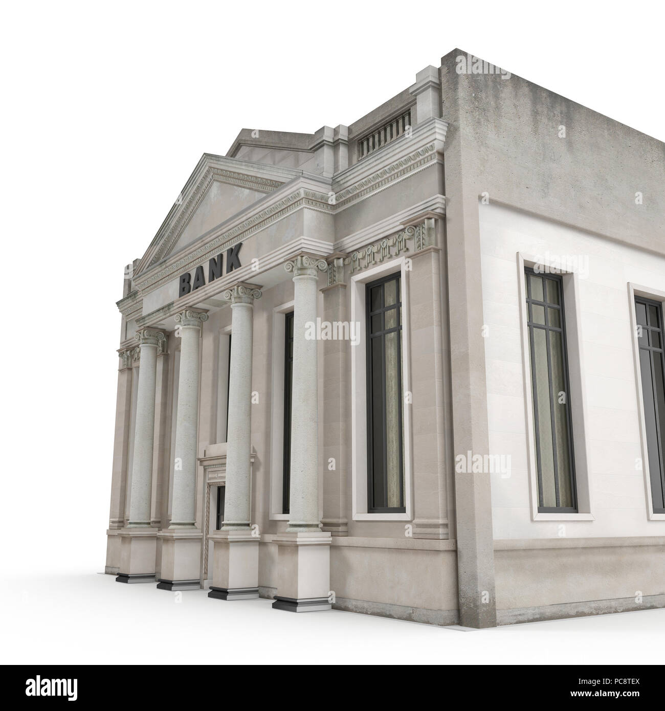 Bank Building Columns High Resolution Stock Photography and Images - Alamy