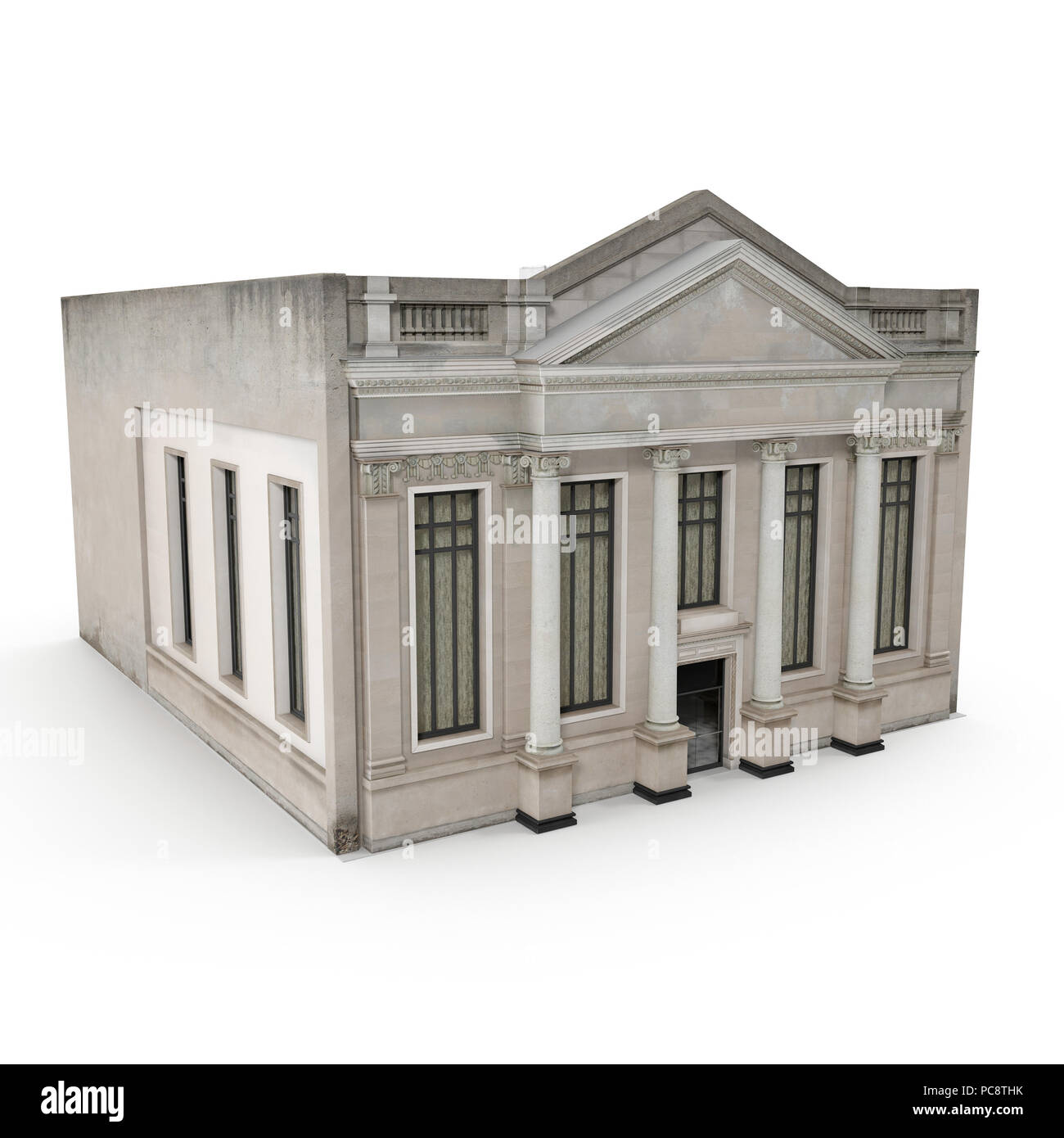 Neoclassical Architecture With Columns Cut Out Stock Images & Pictures ...