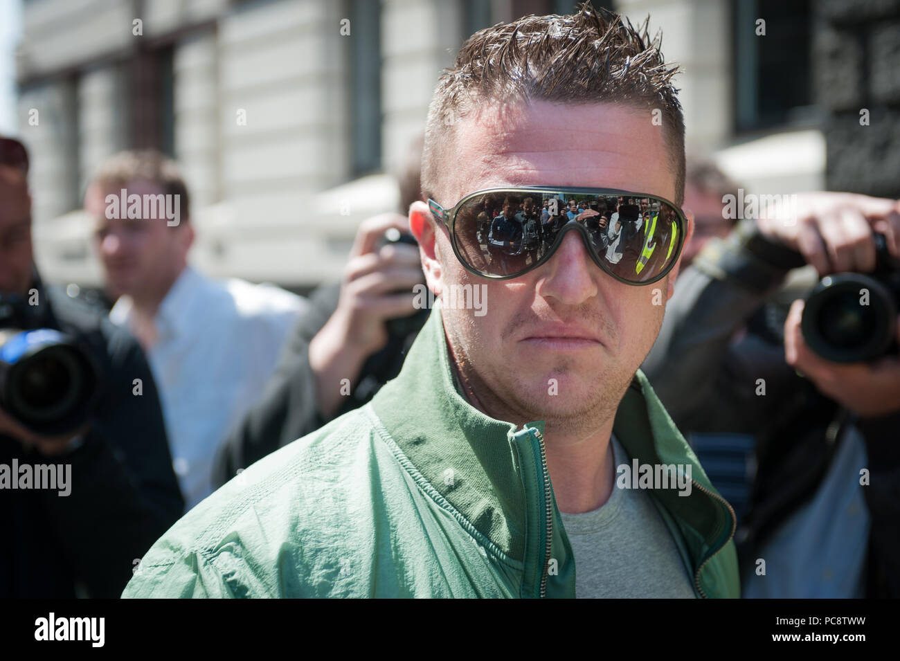English defence league edl leader kevin carroll hi-res stock ...