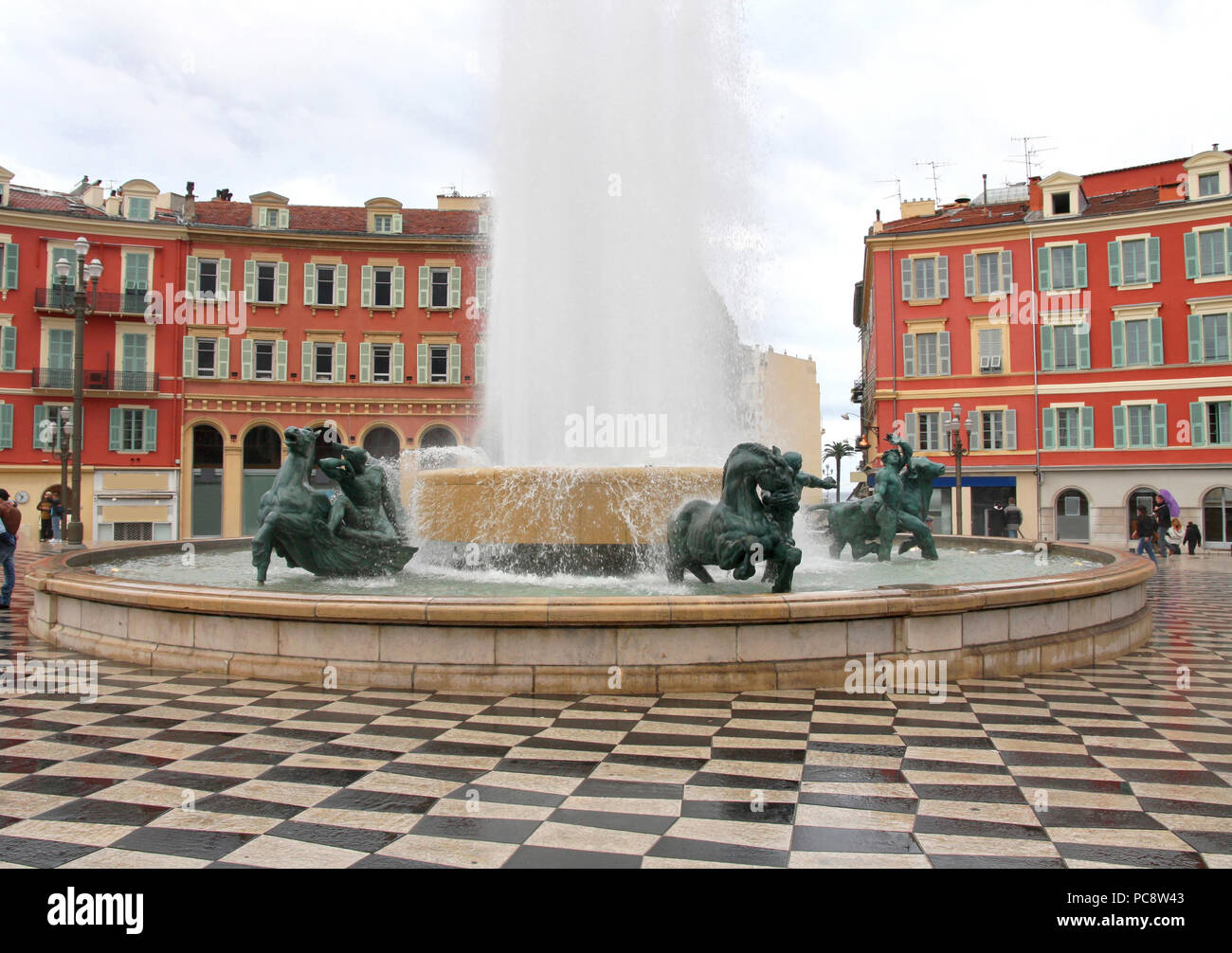 plaza Massena Square in the city of Nice, France Stock Photo - Alamy