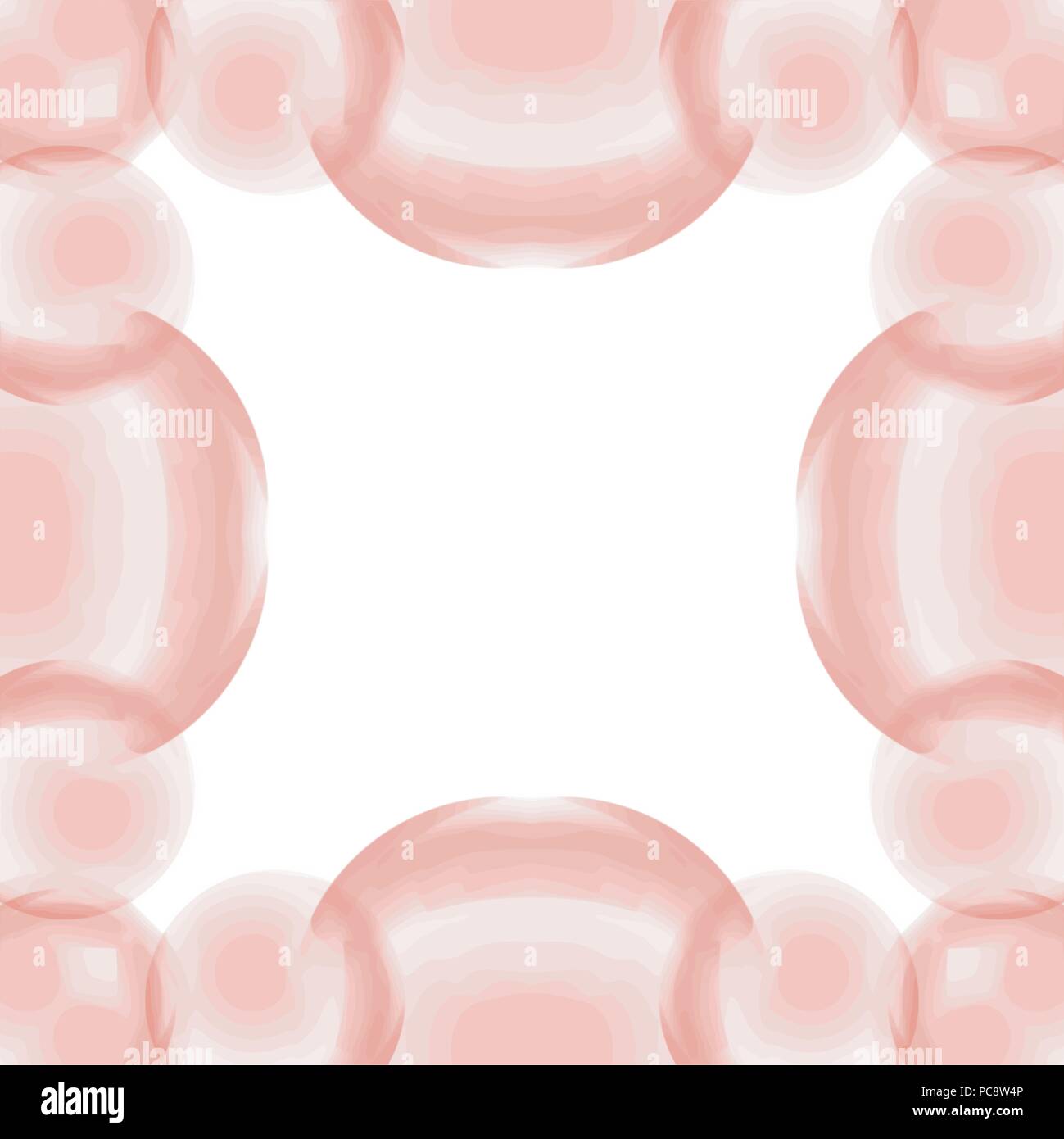 Pink Bubble Border