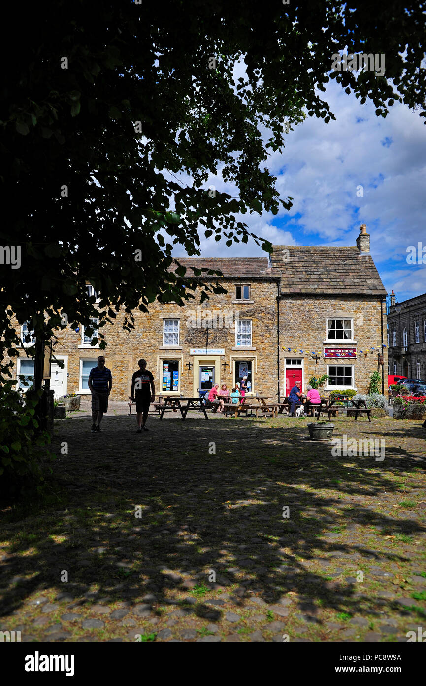 Market Place Masham North Yorkshire England UK Stock Photo - Alamy