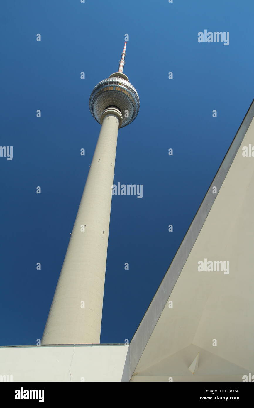 Television Tower. Alexanderplatz. Berlin Stock Photo - Alamy