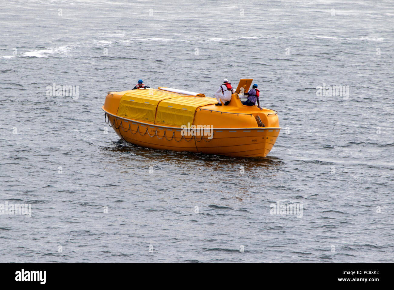 Lifeboat royal caribbean cruise ship hi-res stock photography and ...