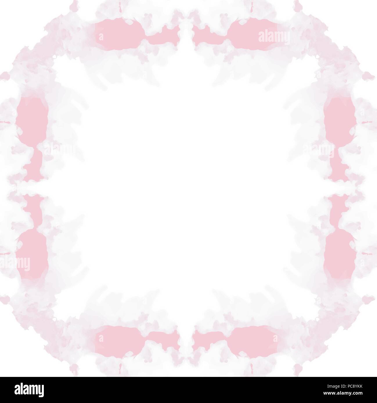 Transparent rose watercolor pattern Cut Out Stock Images & Pictures - Alamy