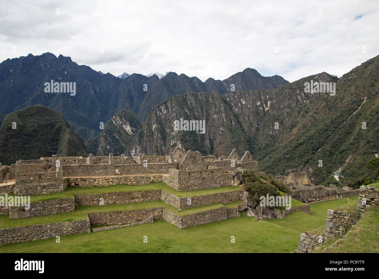 Ancient Inca Ruins at Machu Picchu Stock Photo - Alamy