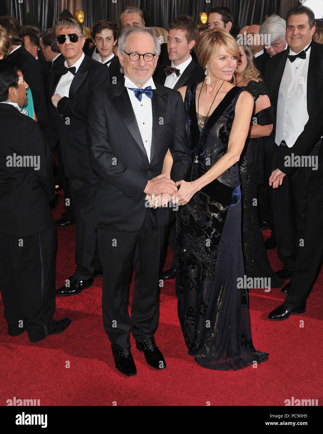 Steven spielberg wife kate capshaw hi-res stock photography and images ...