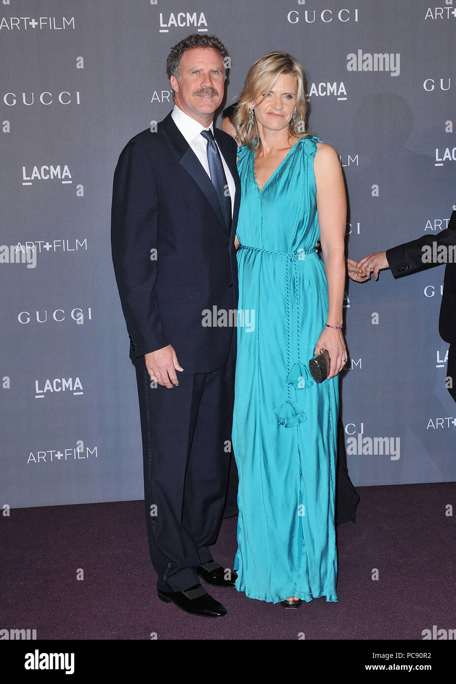 Will Ferrell and wife at the LACMA 2012 Art Film Gala at the LACMA ...