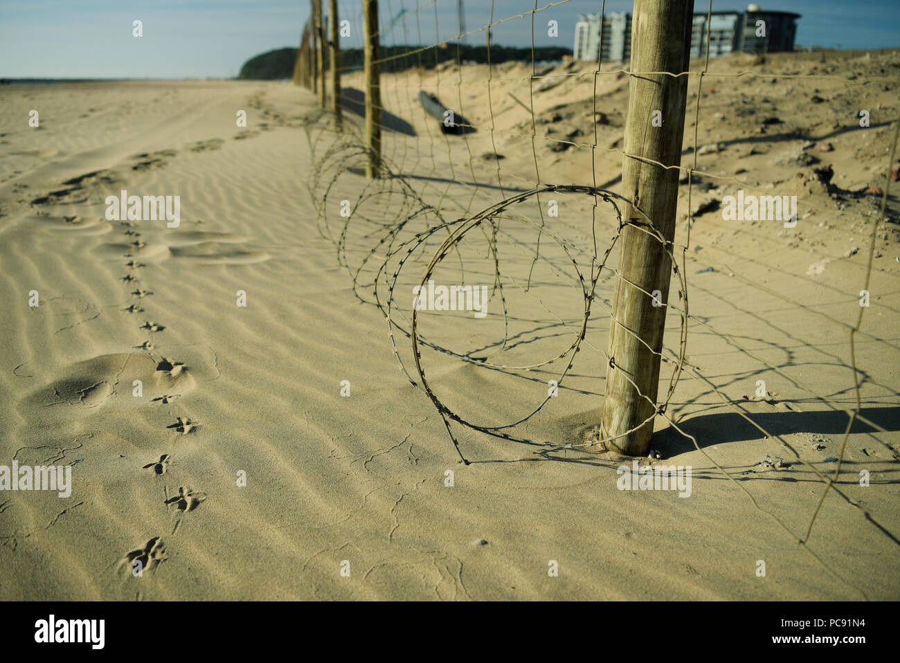 Sand control fence hi-res stock photography and images - Alamy