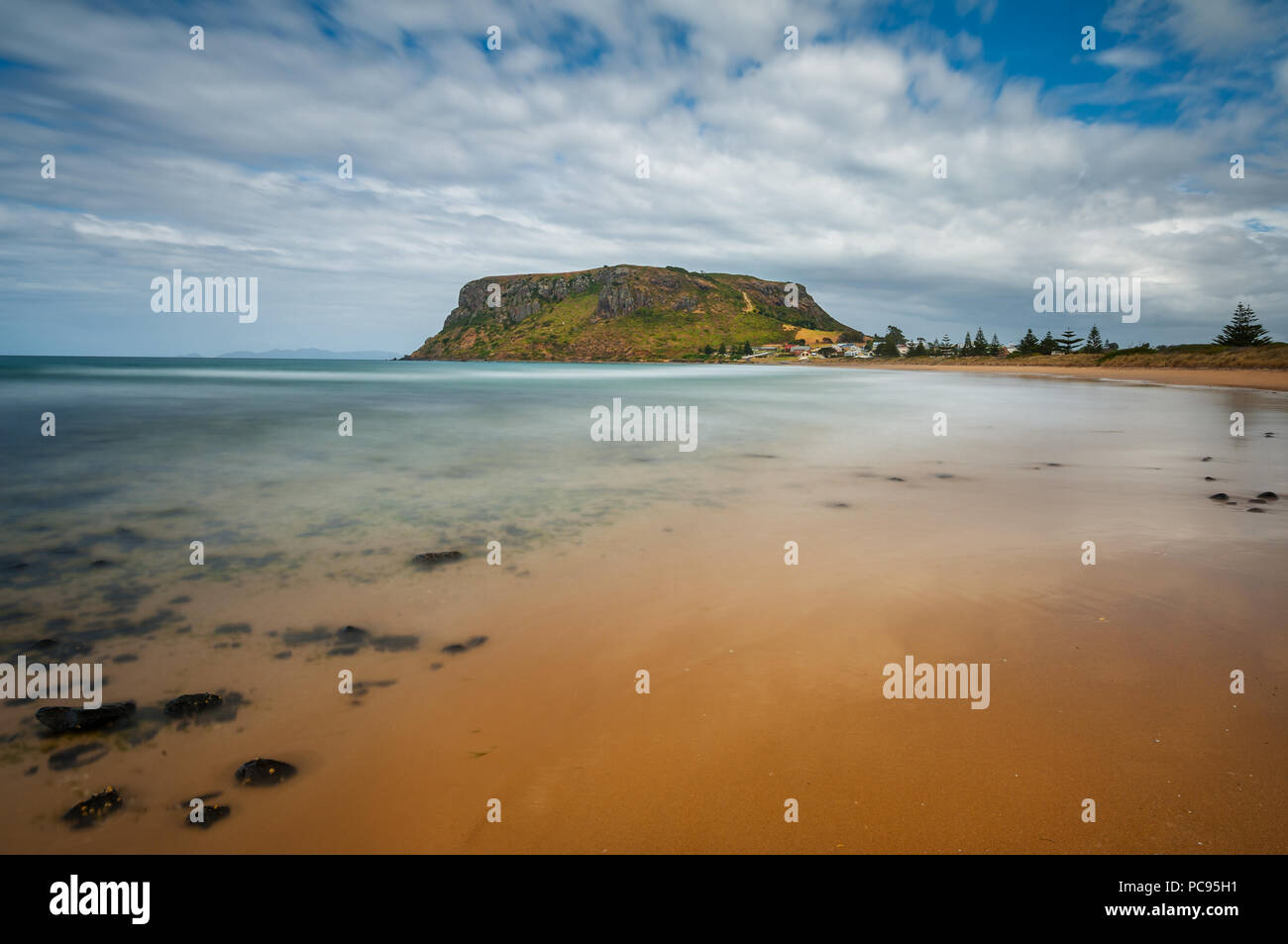 Australia tasmania stanley nut view hi-res stock photography and images ...