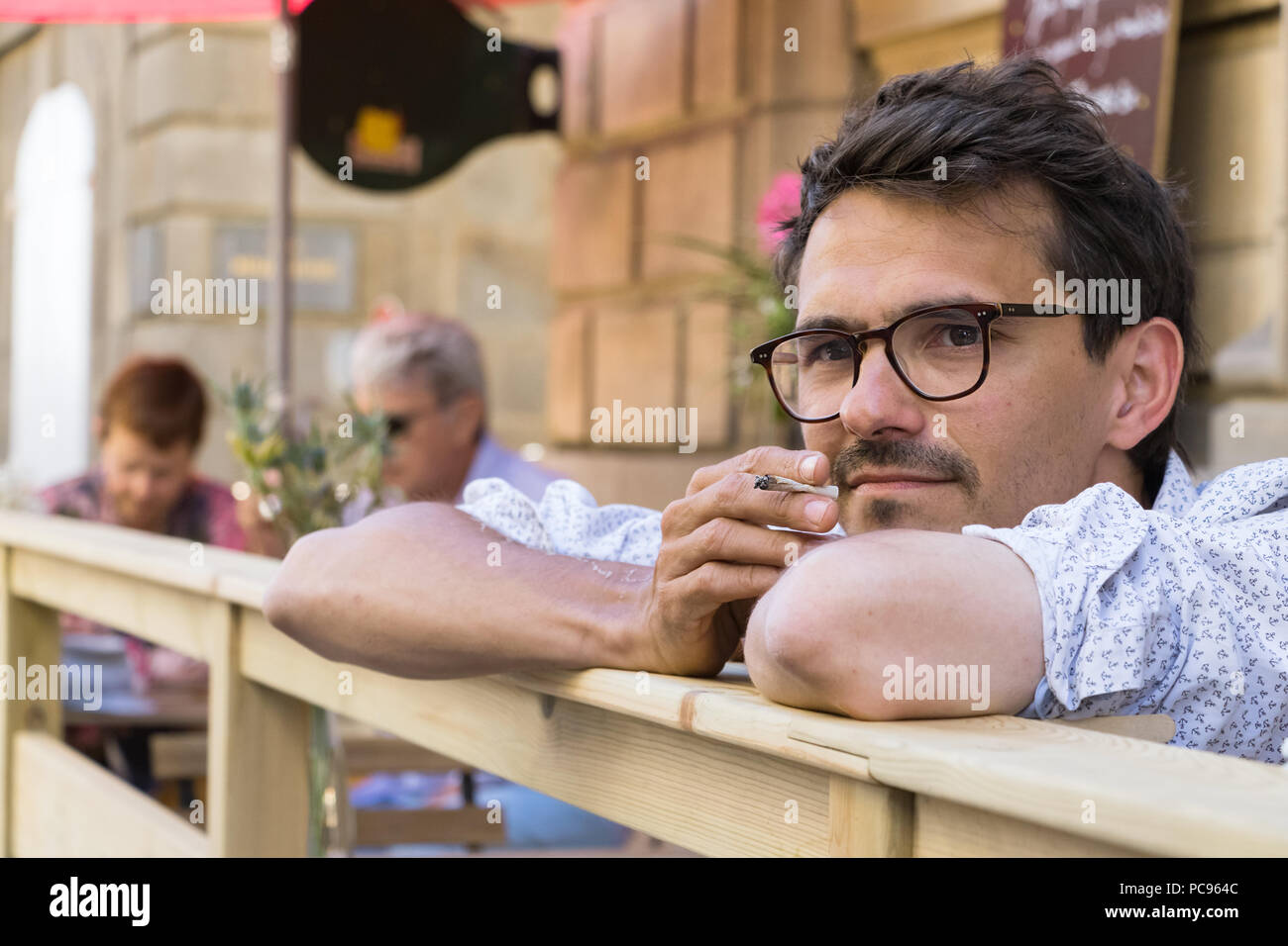 French young man hi-res stock photography and images - Alamy