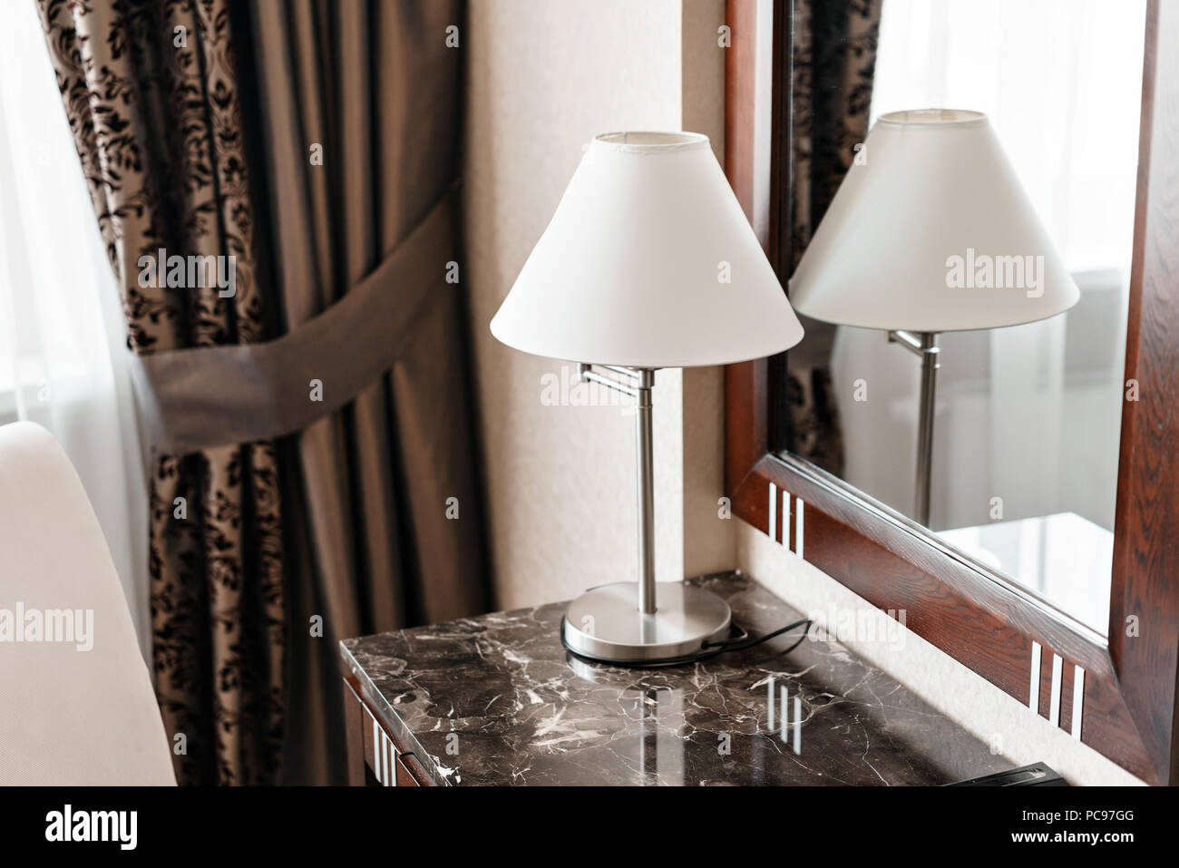 Empty room standing light computer hi-res stock photography and images ...