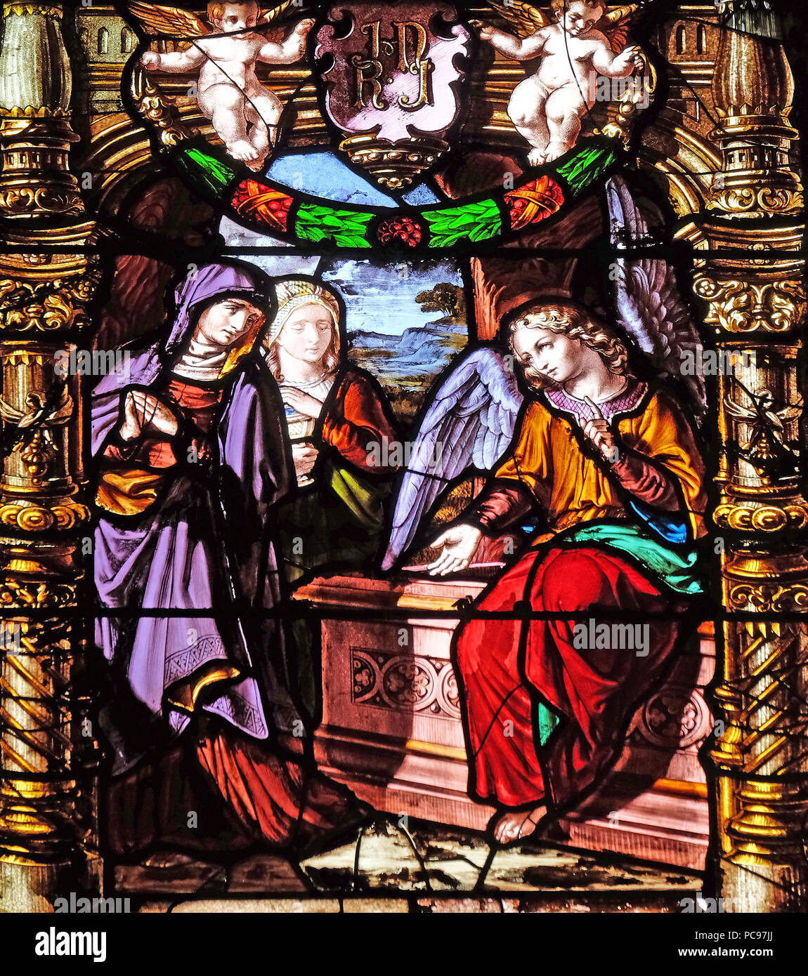 Empty Tomb Stained Glass