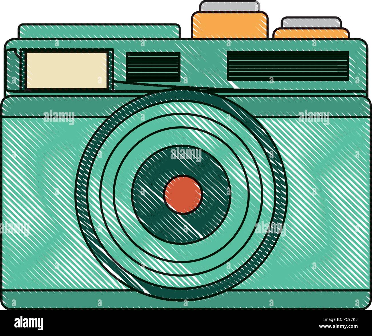 retro camera icon over white background, vector illustration Stock Vector Image & Art - Alamy