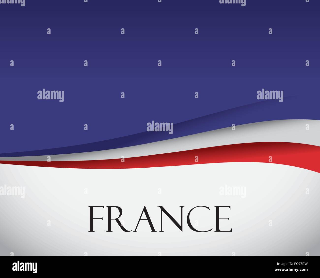 france flag design, colorful design. vector illustration Stock Vector ...