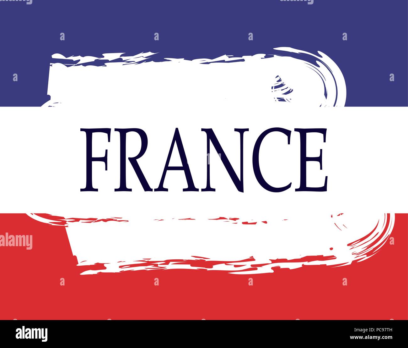 france flag design, colorful design. vector illustration Stock Vector ...