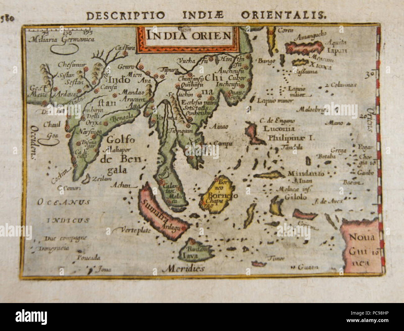 Map of india 17th century hi-res stock photography and images - Alamy