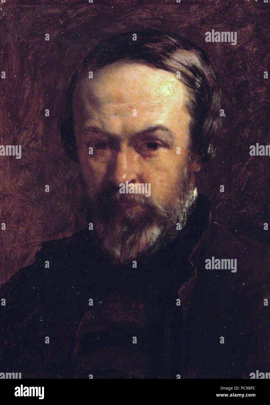 Self portrait oil on board *32.6 x 23.9 cm *1860s 37 Alfred Elmore, by ...