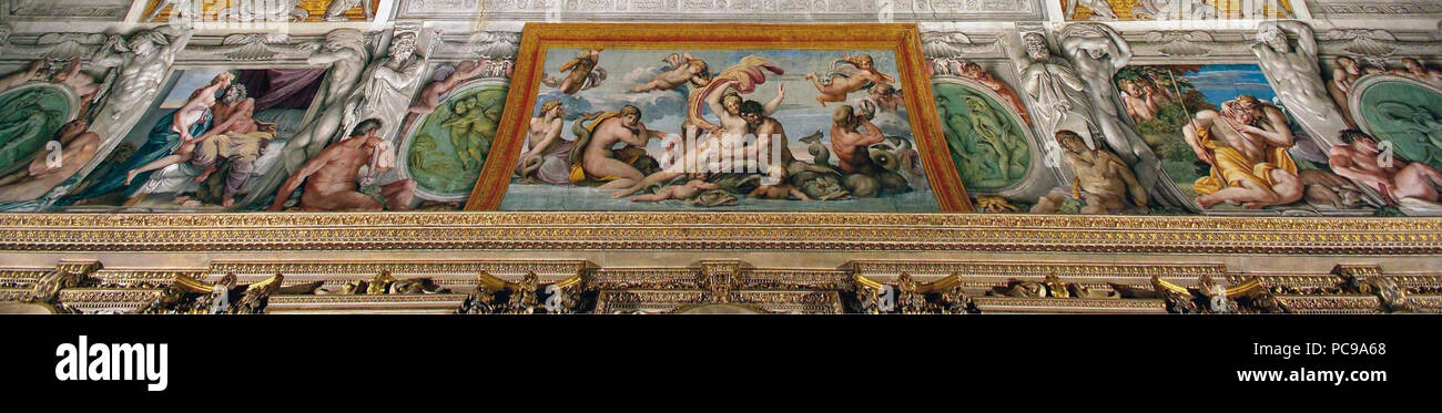 Carracci farnese ceiling hi-res stock photography and images - Alamy