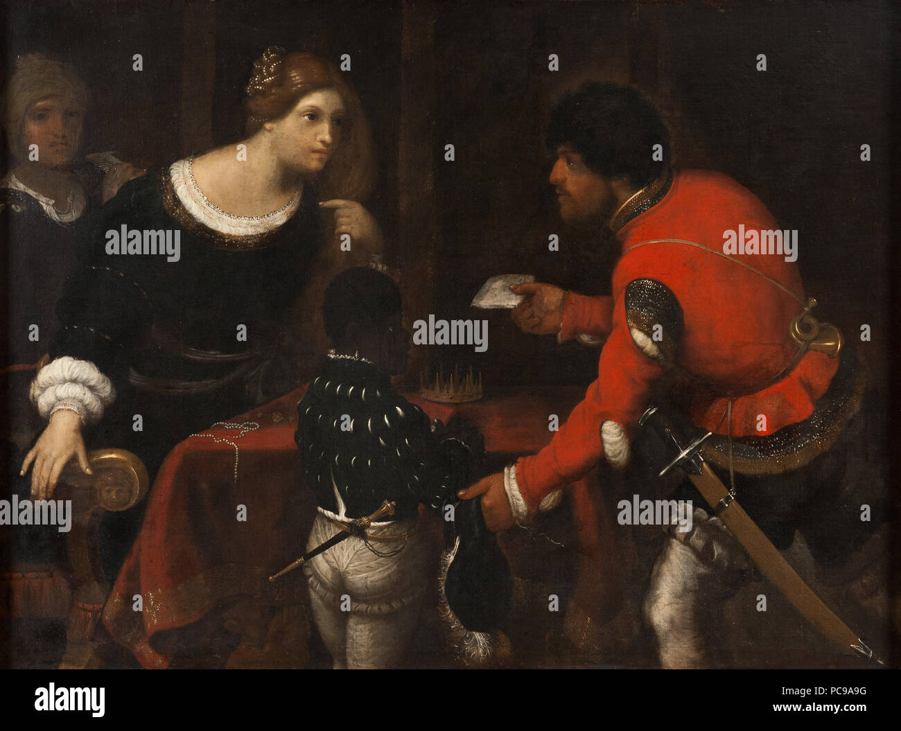 18 Caterina Cornaro, Queen of Cyprus, Receiving a Letter from the ...