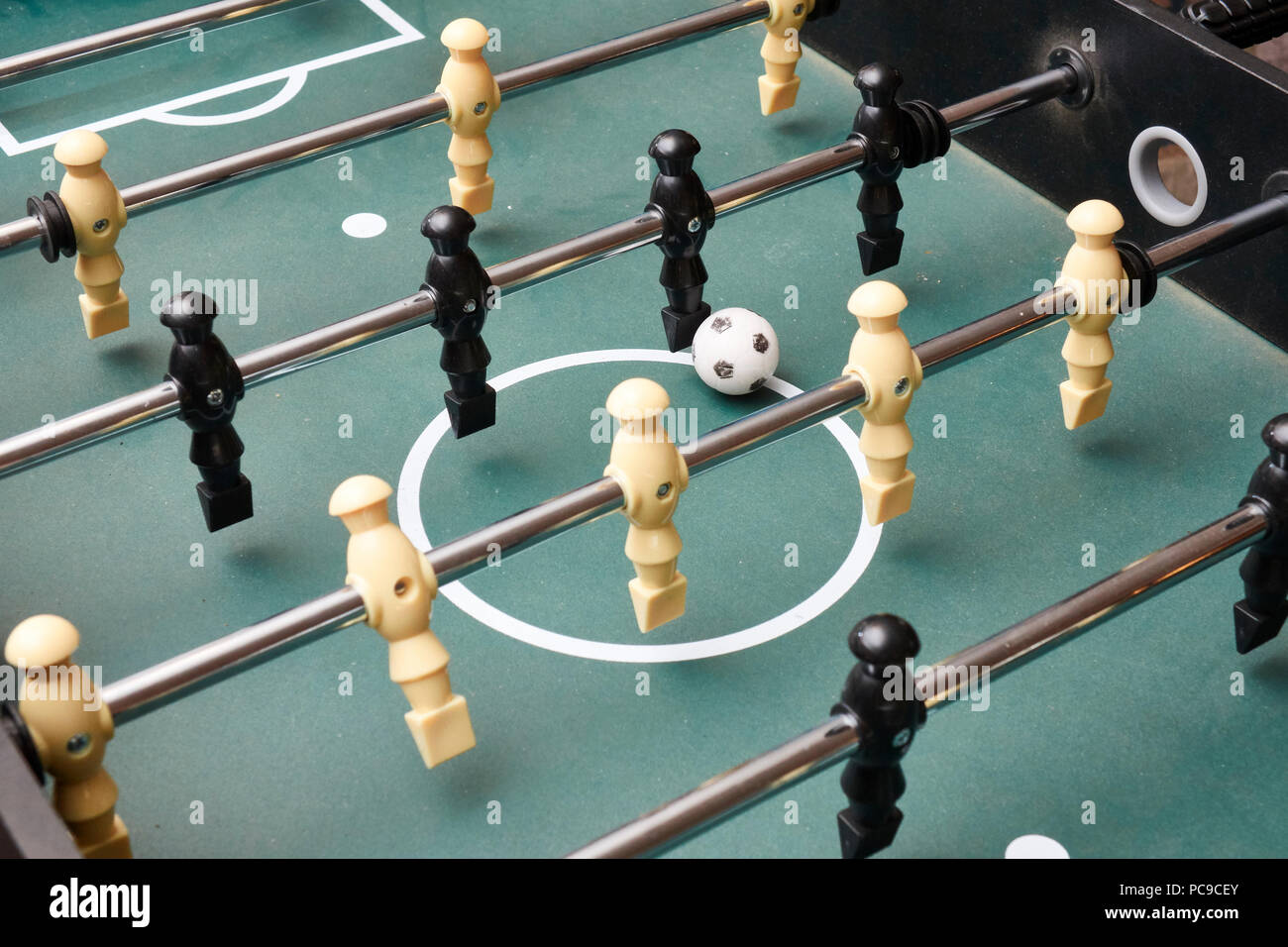 table football's players Stock Photo - Alamy