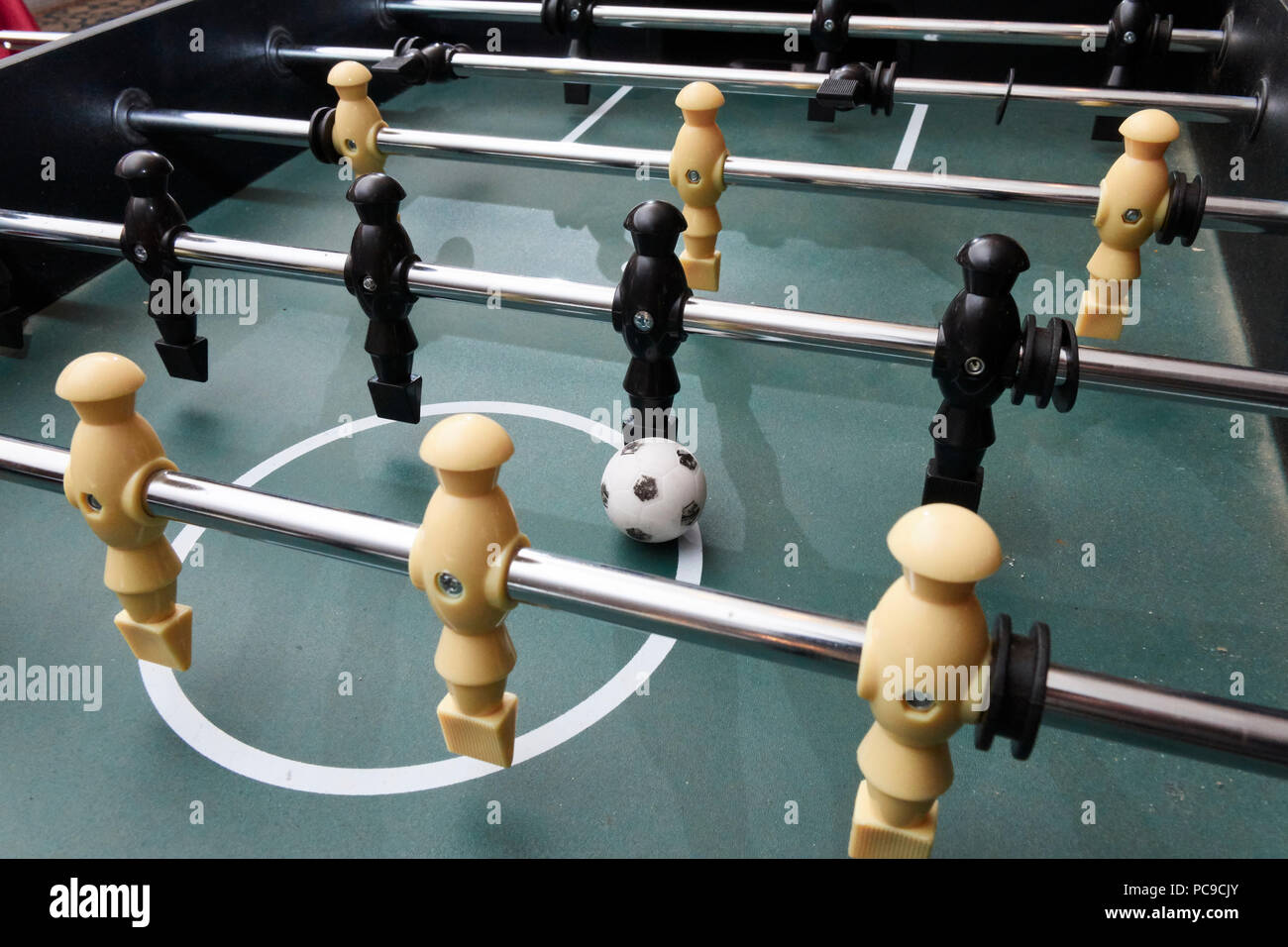 table football's players Stock Photo - Alamy