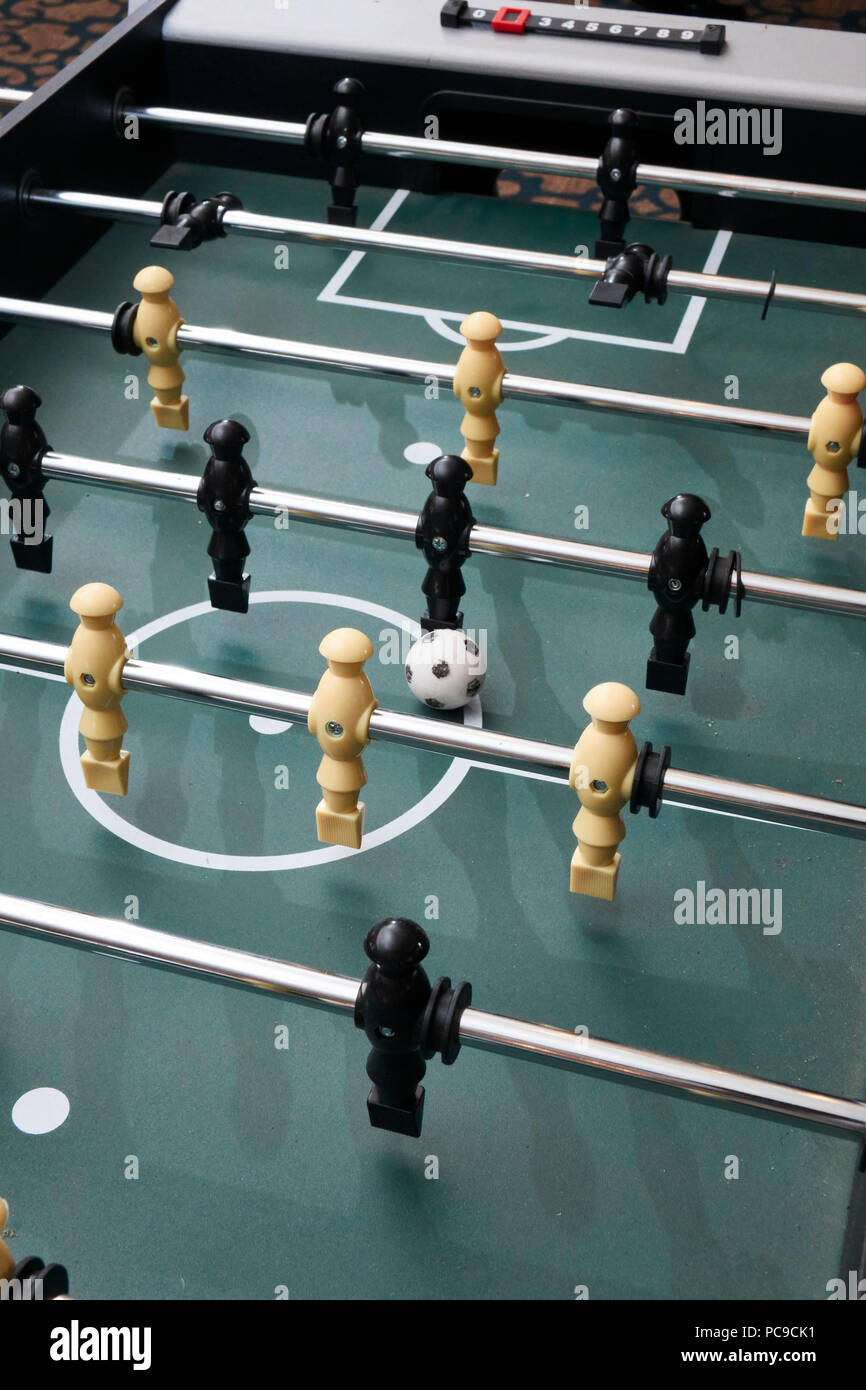 table football's players Stock Photo - Alamy