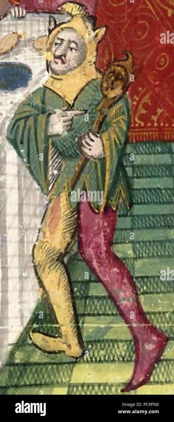 Jester medieval hi-res stock photography and images - Alamy