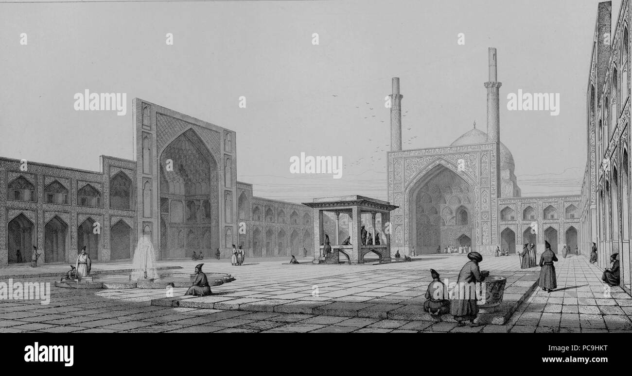 Mosque architecture drawing Black and White Stock Photos & Images - Alamy