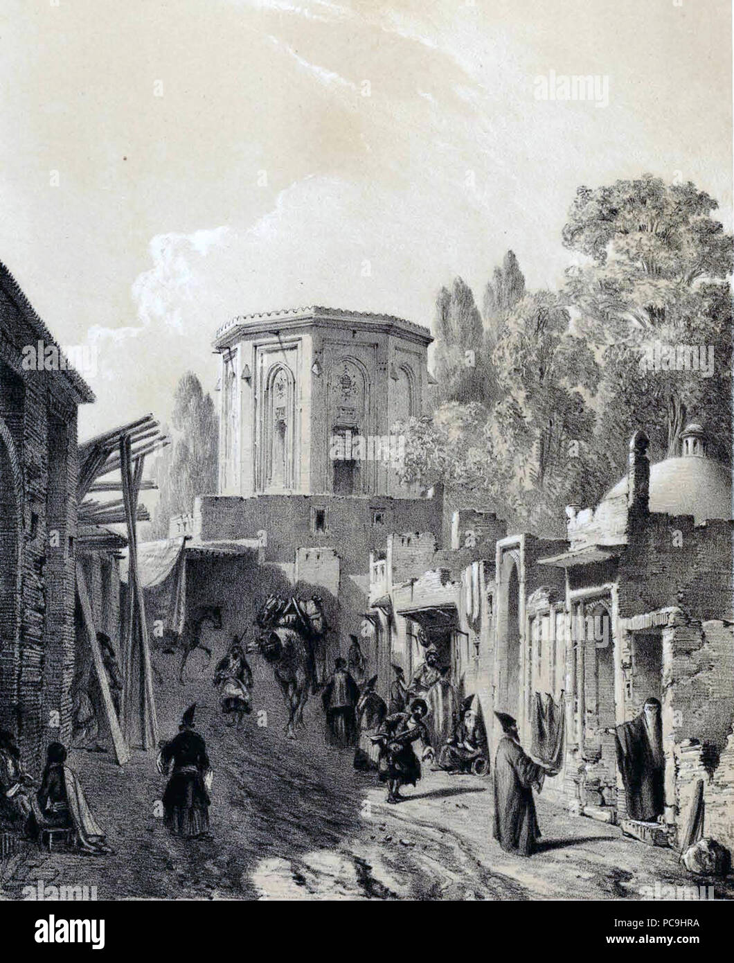 Eugène flandin hi-res stock photography and images - Alamy