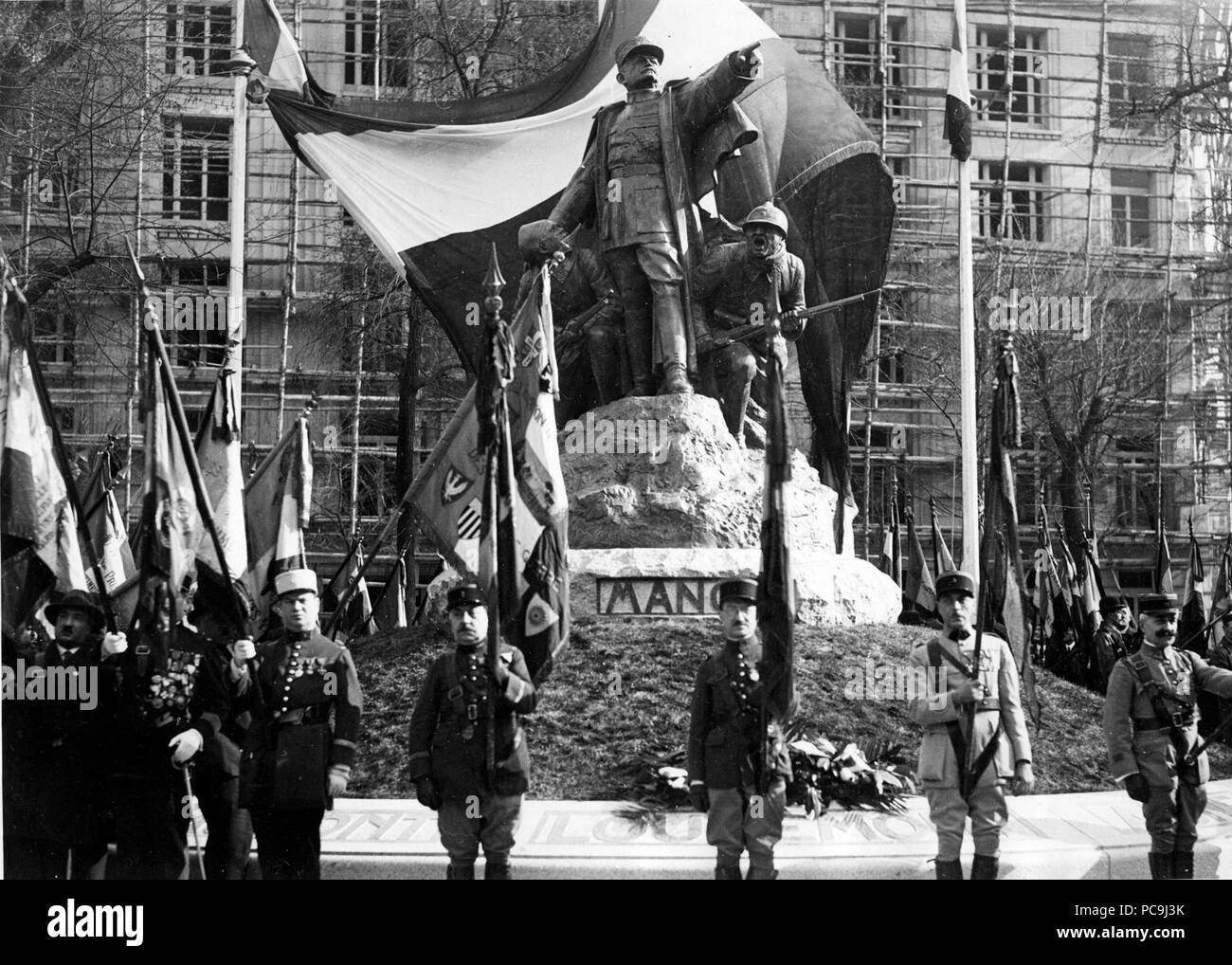 Mangin monument Black and White Stock Photos & Images - Alamy