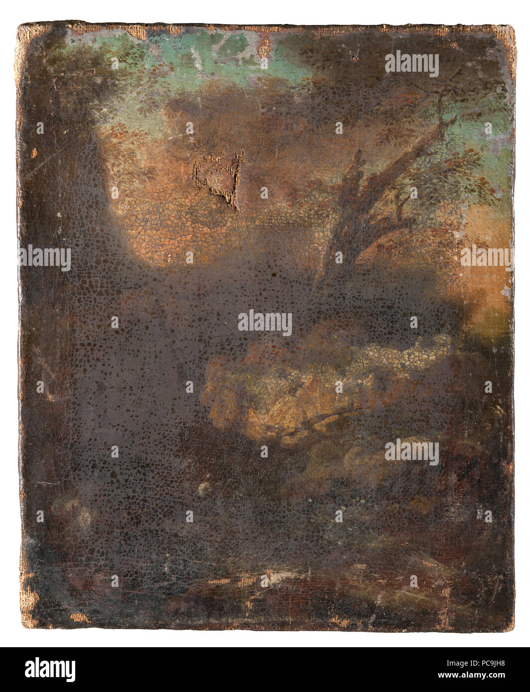 Painting landscape art Cut Out Stock Images & Pictures - Alamy