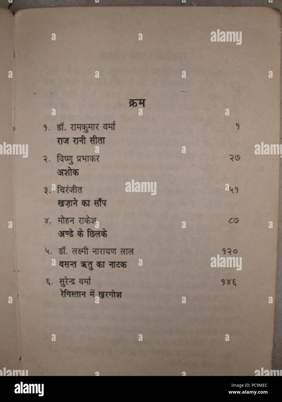 125 Cheh Rang Ekanki index Stock Photo - Alamy