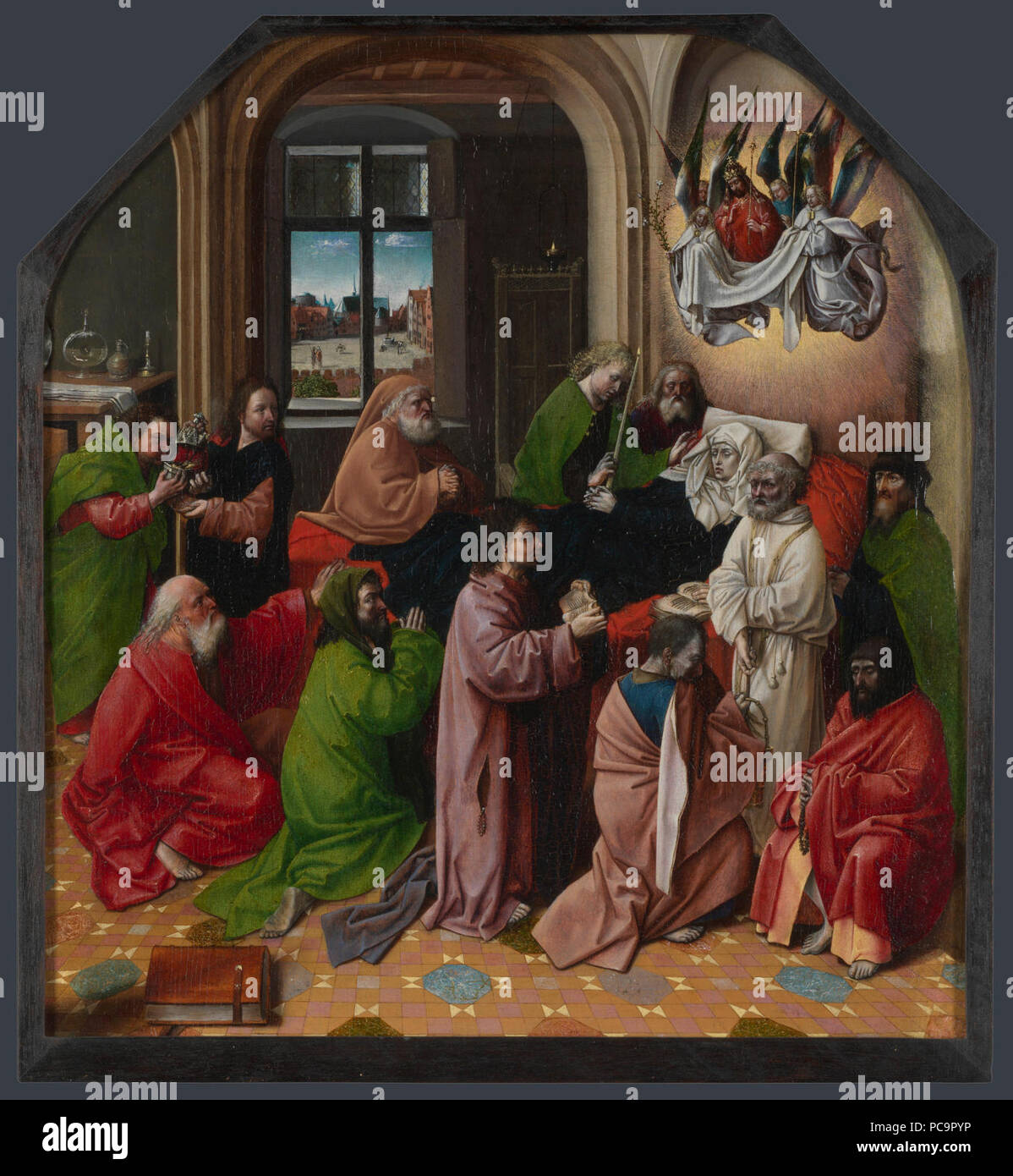 Hugo van der goes’ death of the virgin hi-res stock photography and ...